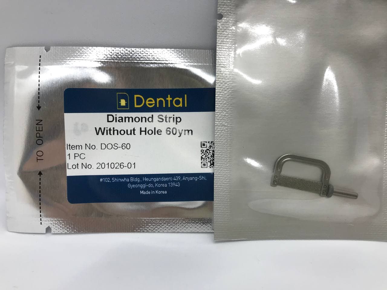 Diamond Strip without Hole 60ym – AZ Dental Supply